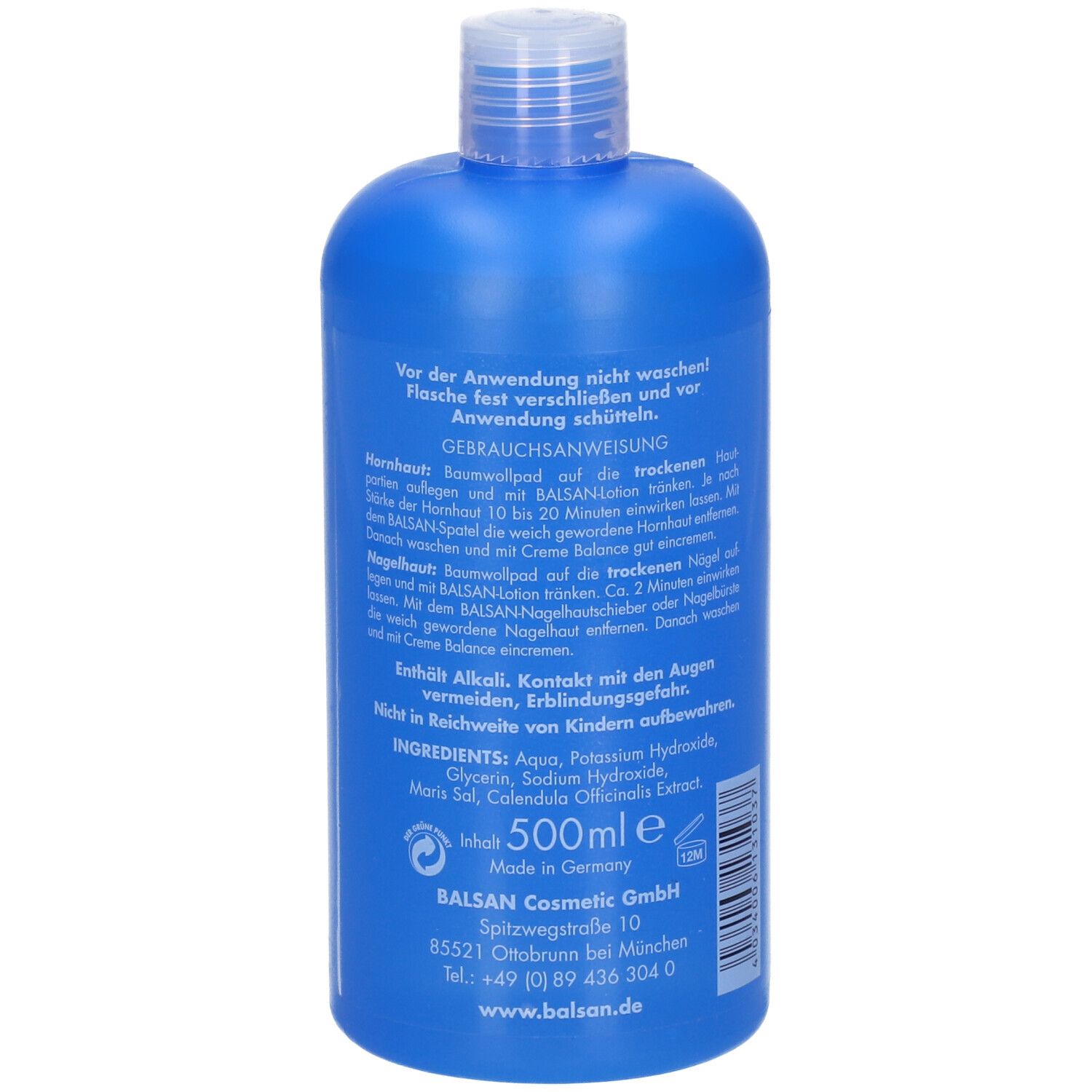 BALSAN® Hand- und Fußpflege Lotion 500 ml - Shop Apotheke