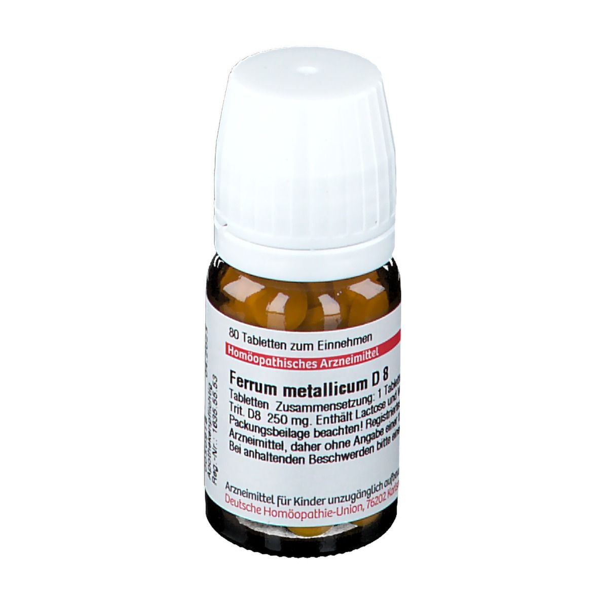 DHU Ferrum Metallicum D8 80 St - Shop Apotheke