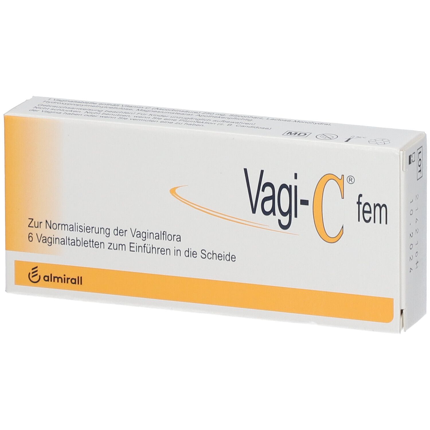Vagi-C® fem Vaginaltabletten 6 St - Shop Apotheke