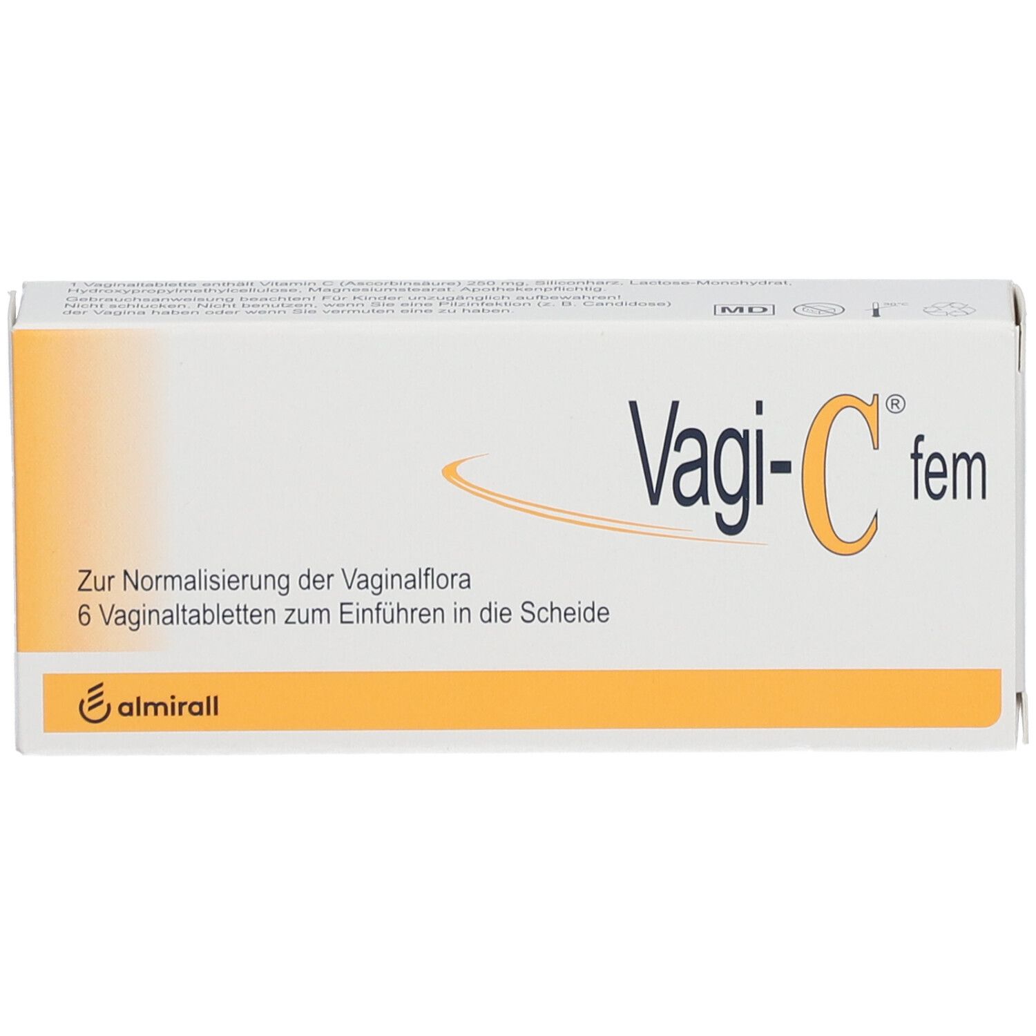Vagi-C® fem Vaginaltabletten 6 St - Shop Apotheke