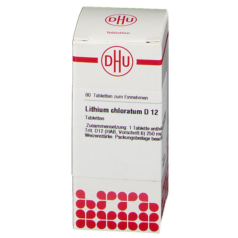 DHU Lithium Chloratum D12 80 St - Shop Apotheke