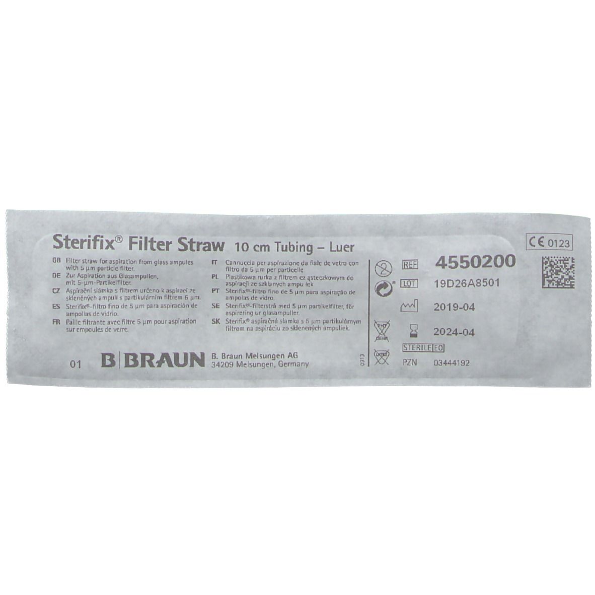 Sterifix® Filterhalm 10 cm 1 St - Shop Apotheke