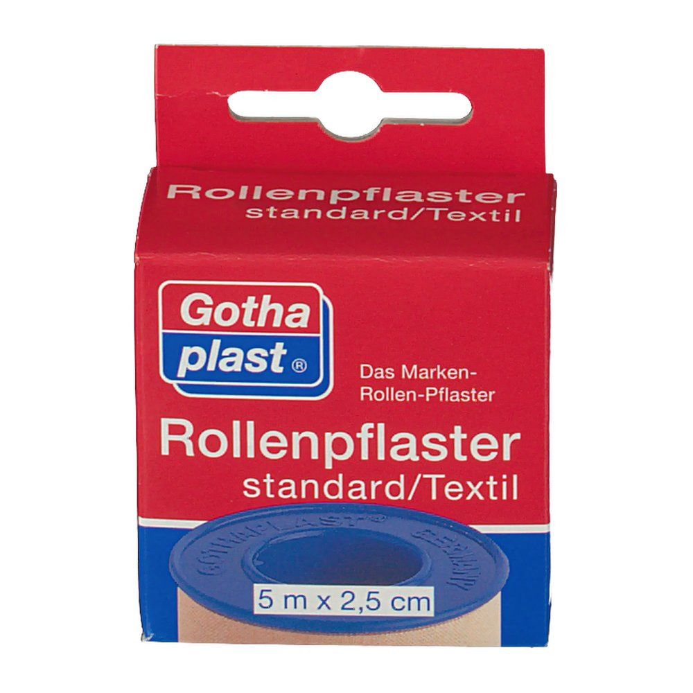 Gothaplast® Heftpflaster standard 5 m x 2,5 cm 1 St - Shop Apotheke