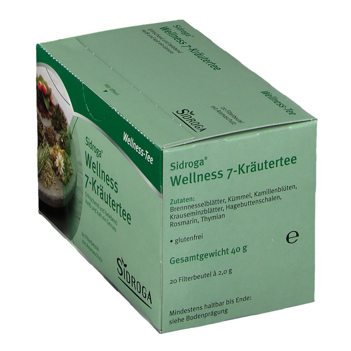Sidroga® Wellness 7 Kräutertee 20x2 g - shop-apotheke.at