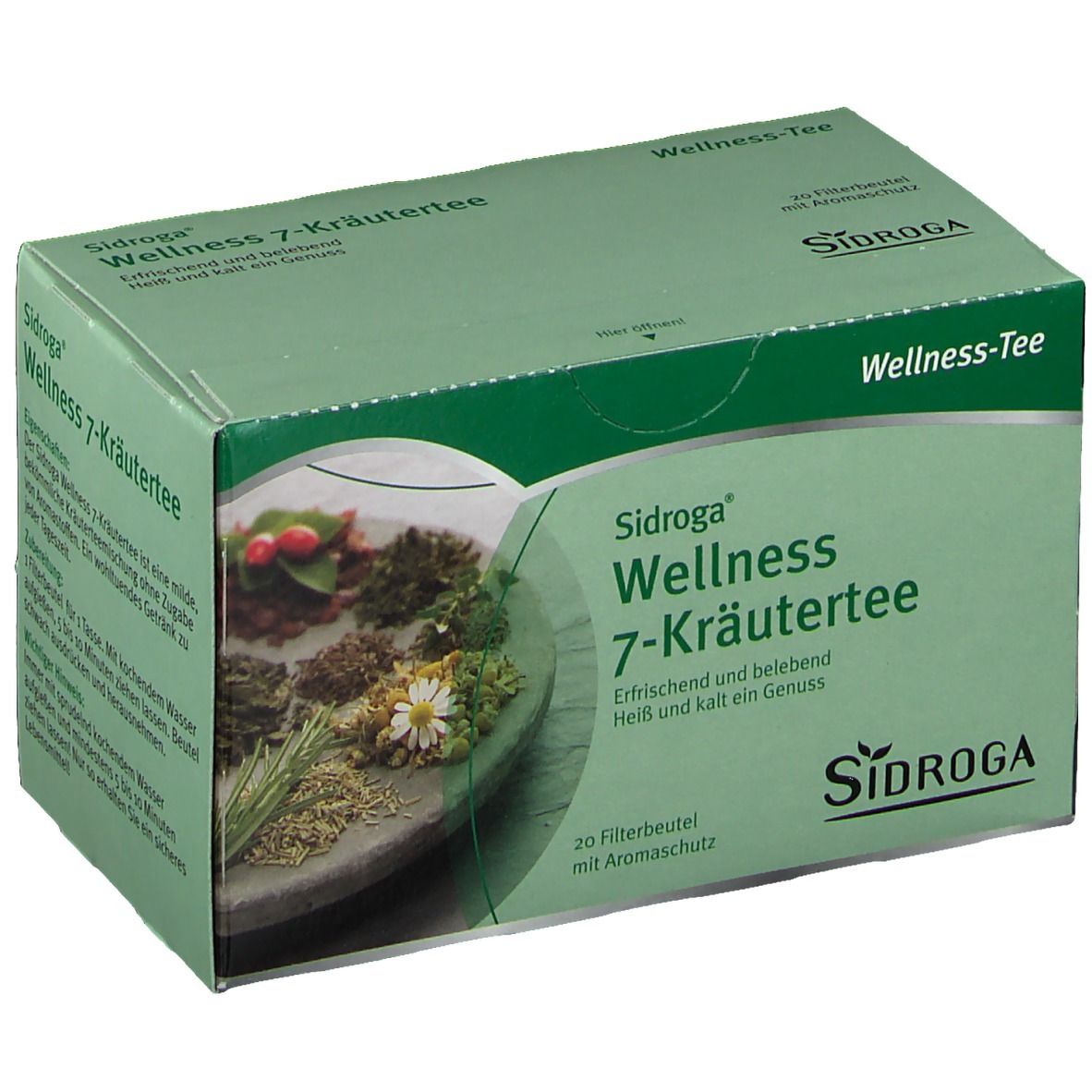 Sidroga® Wellness 7 Kräutertee 20x2 g - shop-apotheke.at
