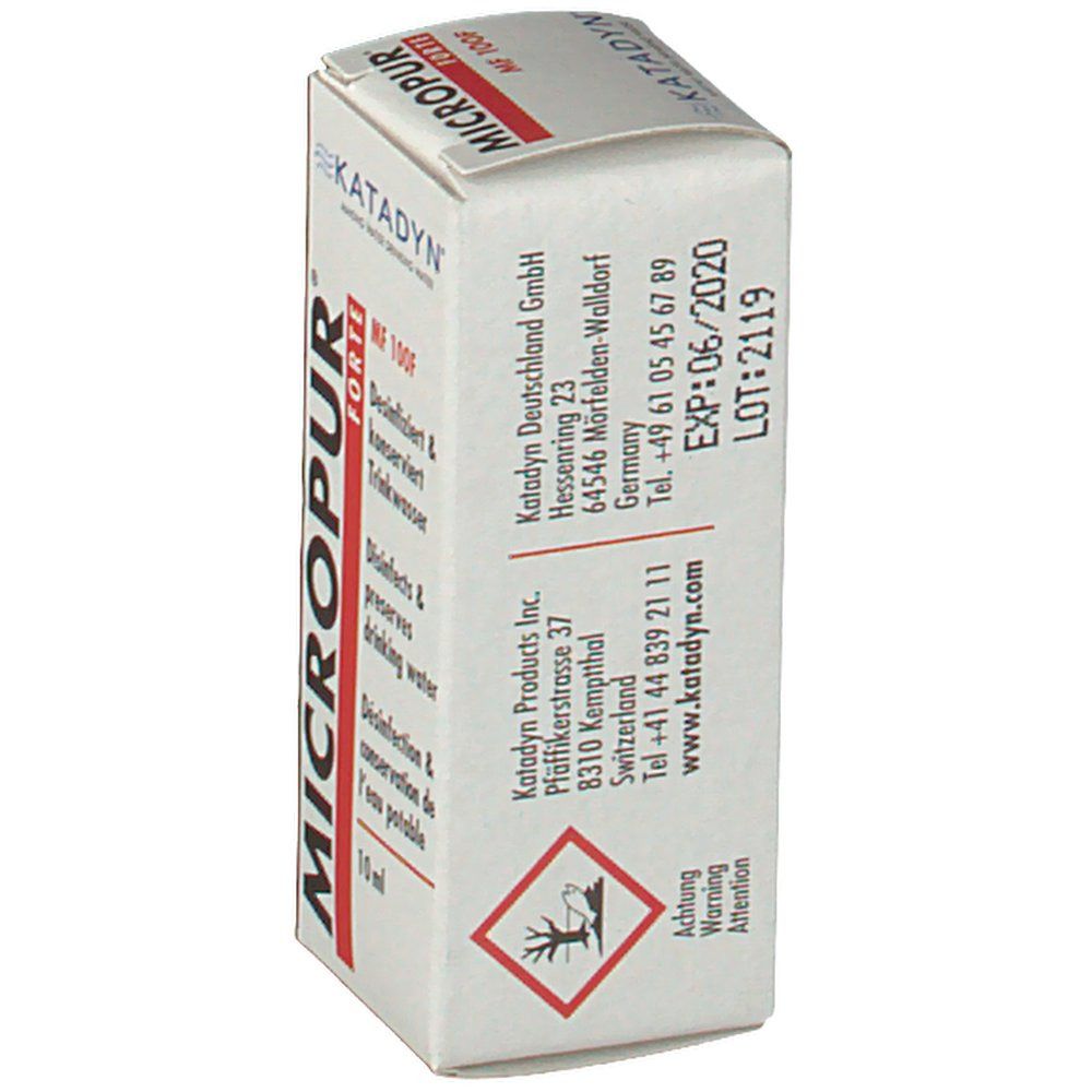 Micropur® Forte MF 100F 10 ml - Shop Apotheke
