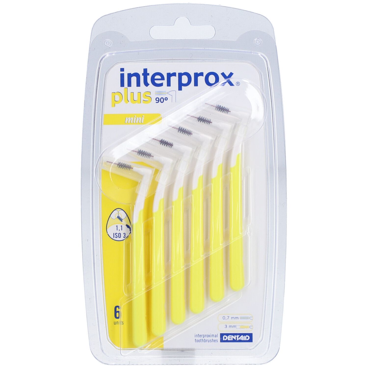 interprox® plus mini gelb 1,1 mm 6 St - Shop Apotheke