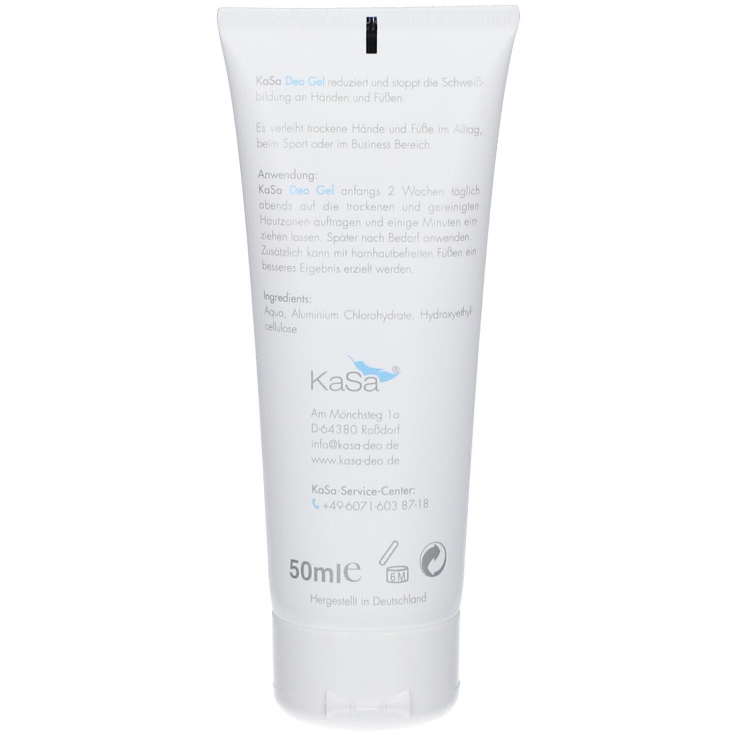 KaSa Deo Gel für Hände und Füße 50 ml - Shop Apotheke