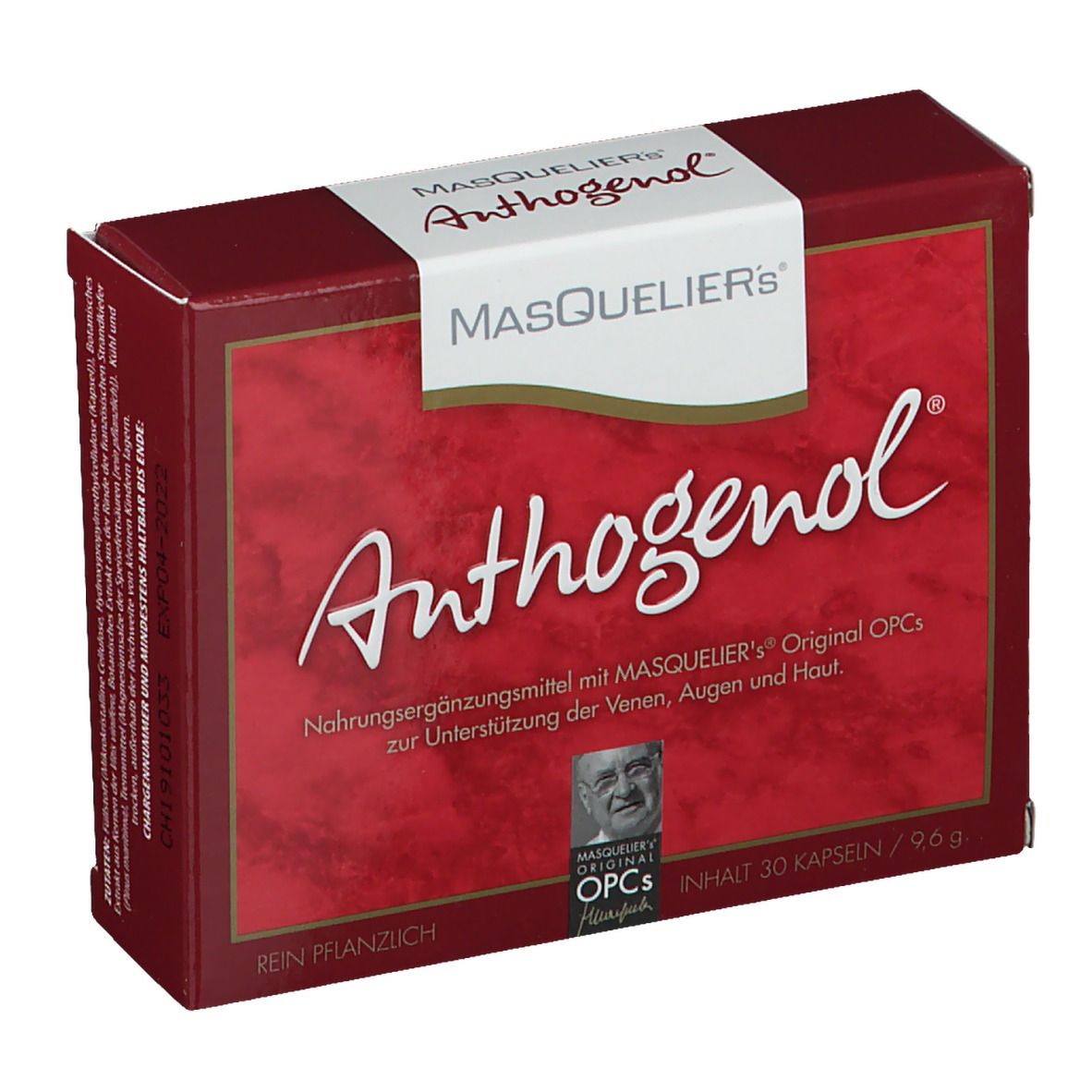 Anthogenol® MASQUELIERs® Original OPCs Kapseln 30 St - Shop Apotheke