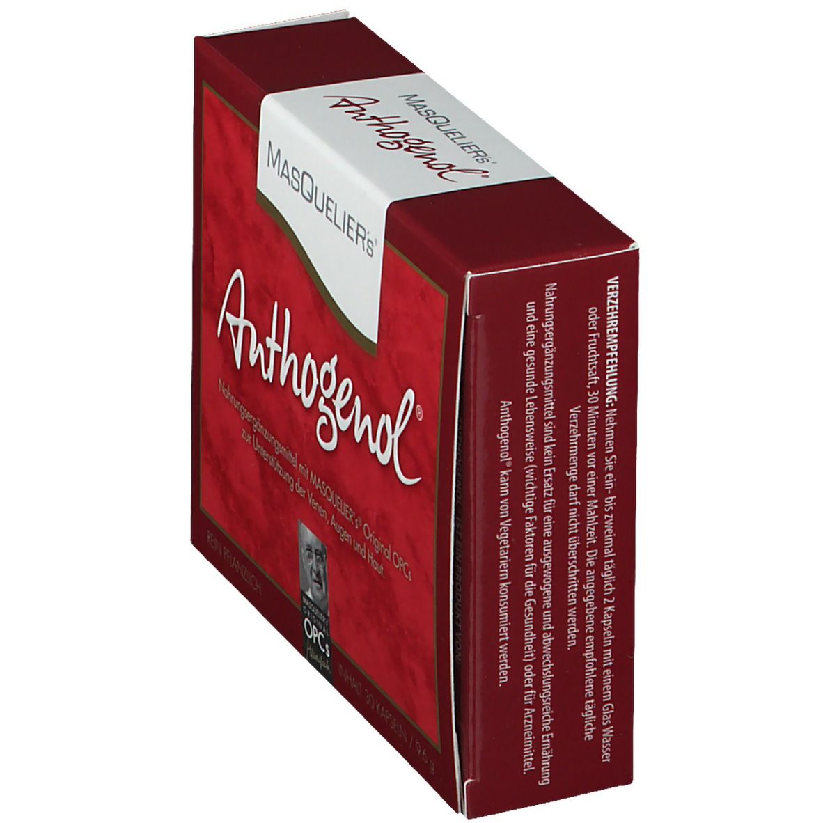 Anthogenol® MASQUELIERs® Original OPCs Kapseln 30 St - Shop Apotheke