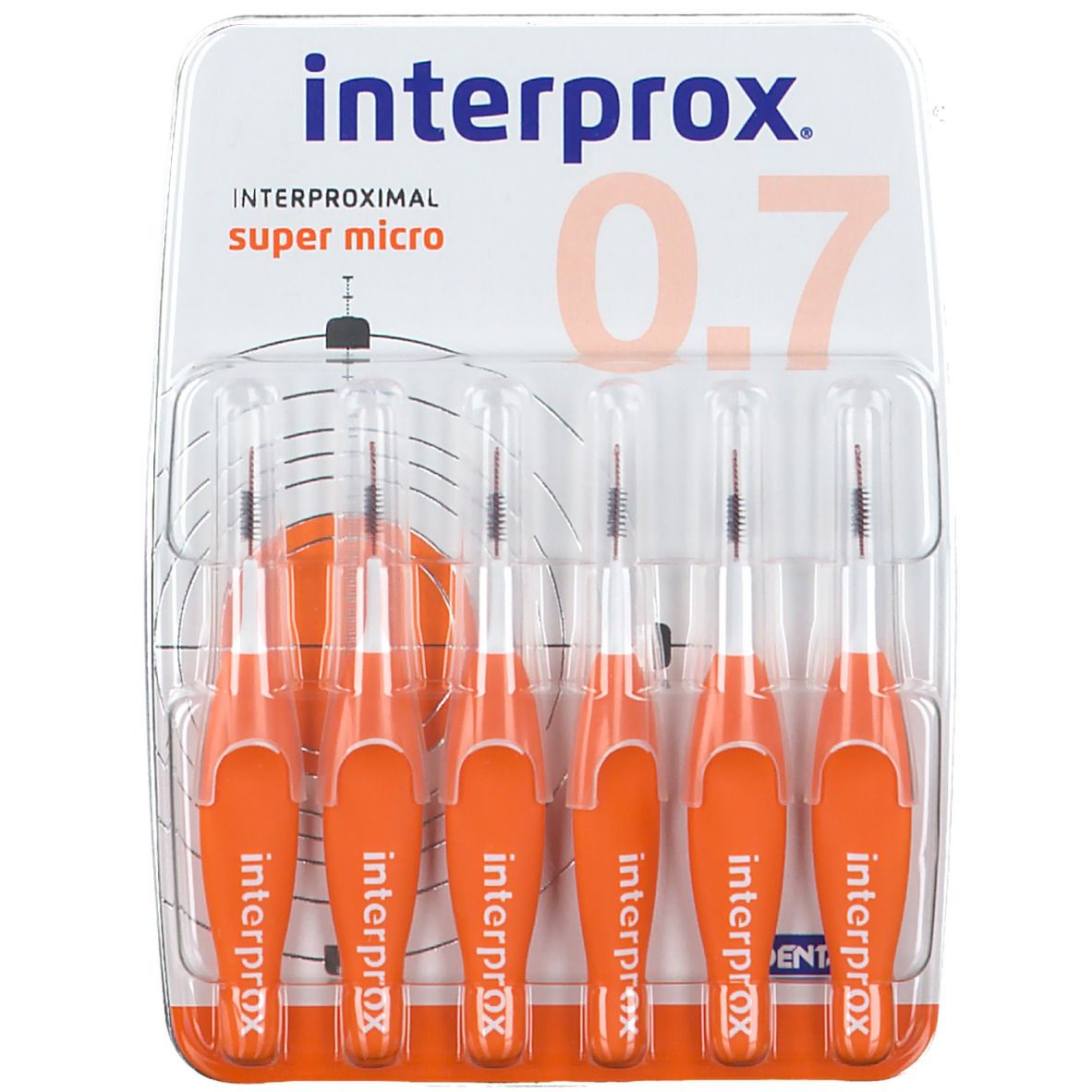 interprox® super micro 0,7 mm 6 St - Shop Apotheke