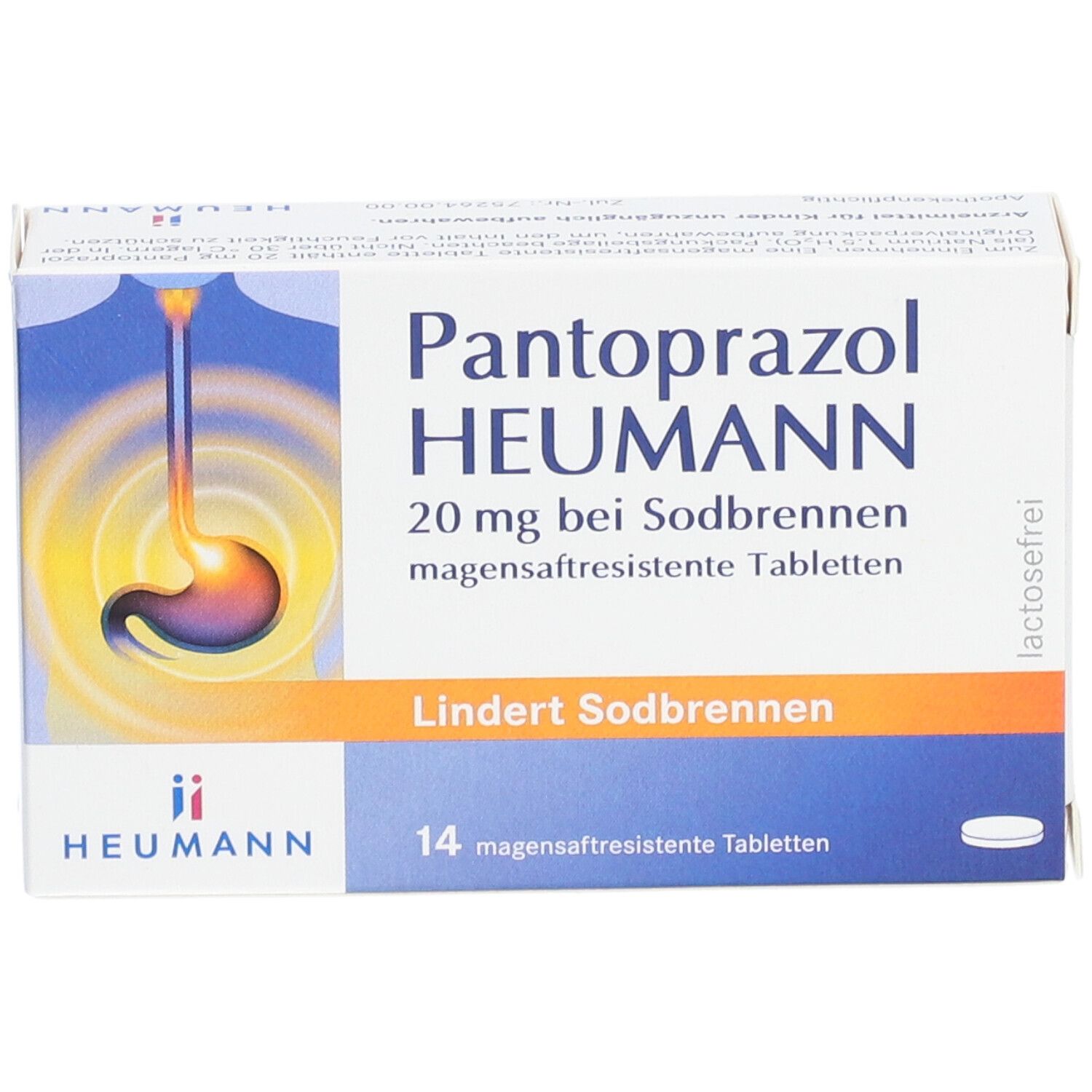 Pantoprazol Heumann 20 mg 14 St - Shop Apotheke