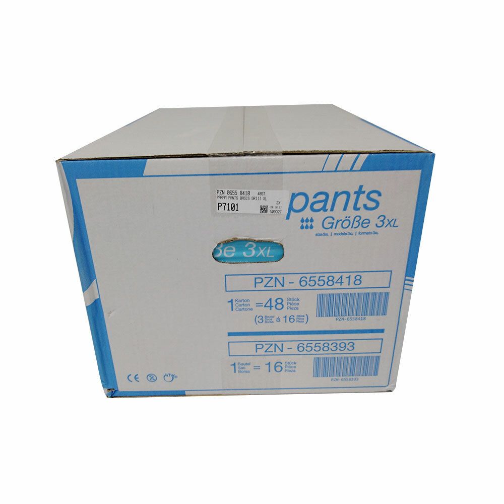 PARAM Pants Basis Größe 3 XL 48 St - Shop Apotheke