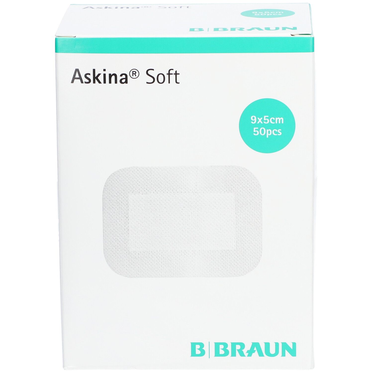 Askina® Soft Wundverband 9 x 5 cm steril 50 St - Shop Apotheke