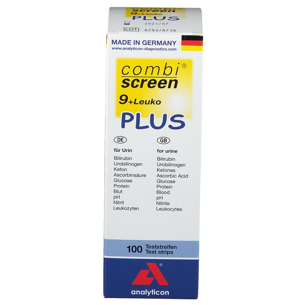Combi-Screen® PLUS 9+ Leuko 100 St - Shop Apotheke