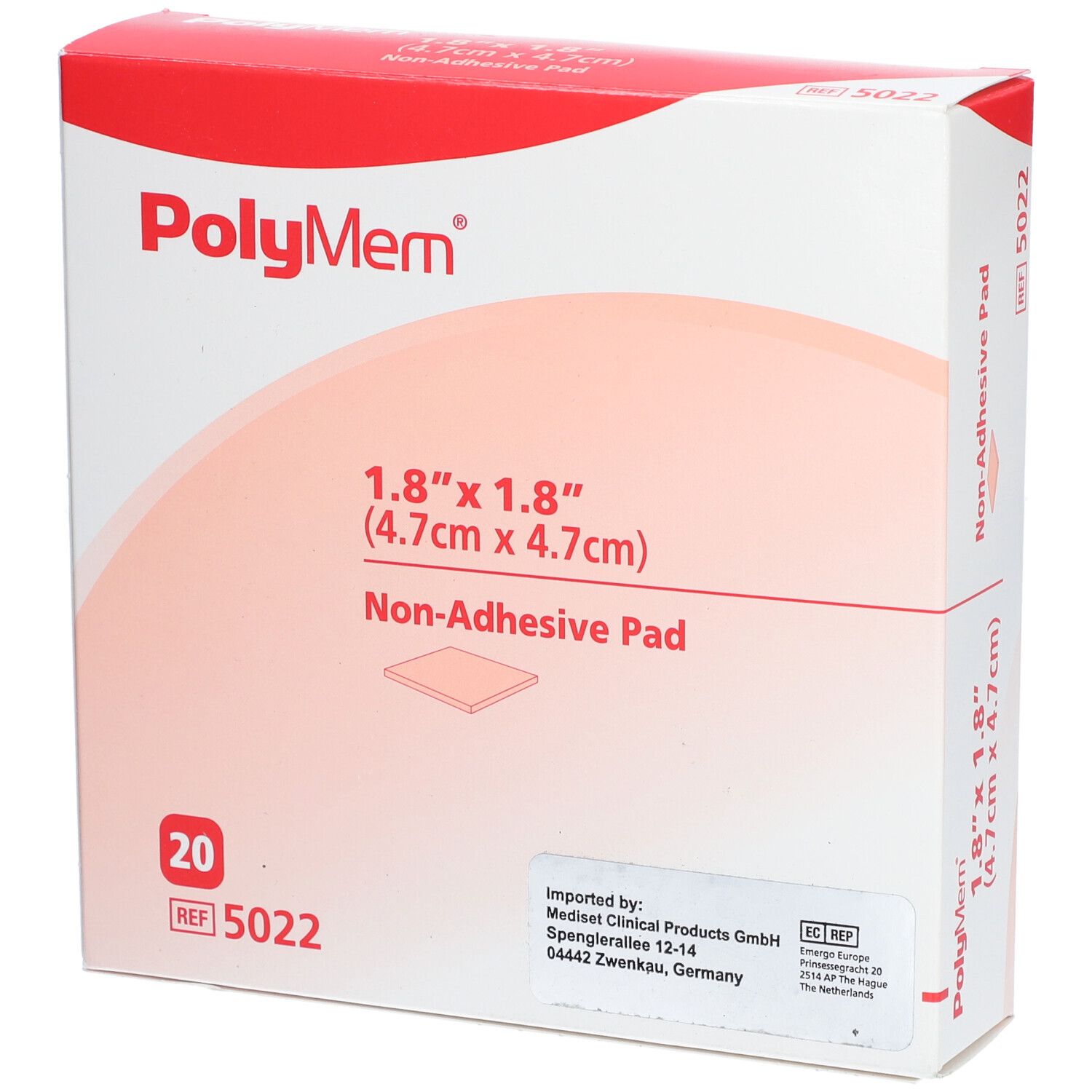 POLYMEM WUND PAD 5X5CM 20 St - Shop Apotheke