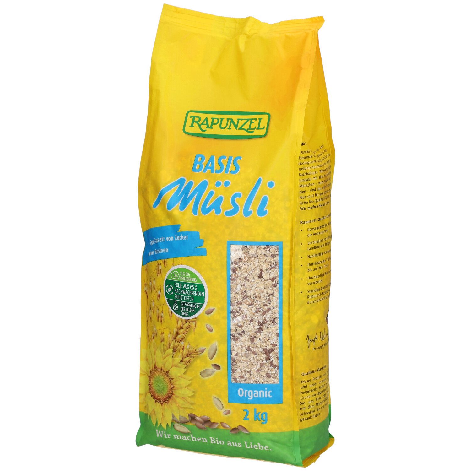 RAPUNZEL Bio Basis Müsli 2000 g - Shop Apotheke