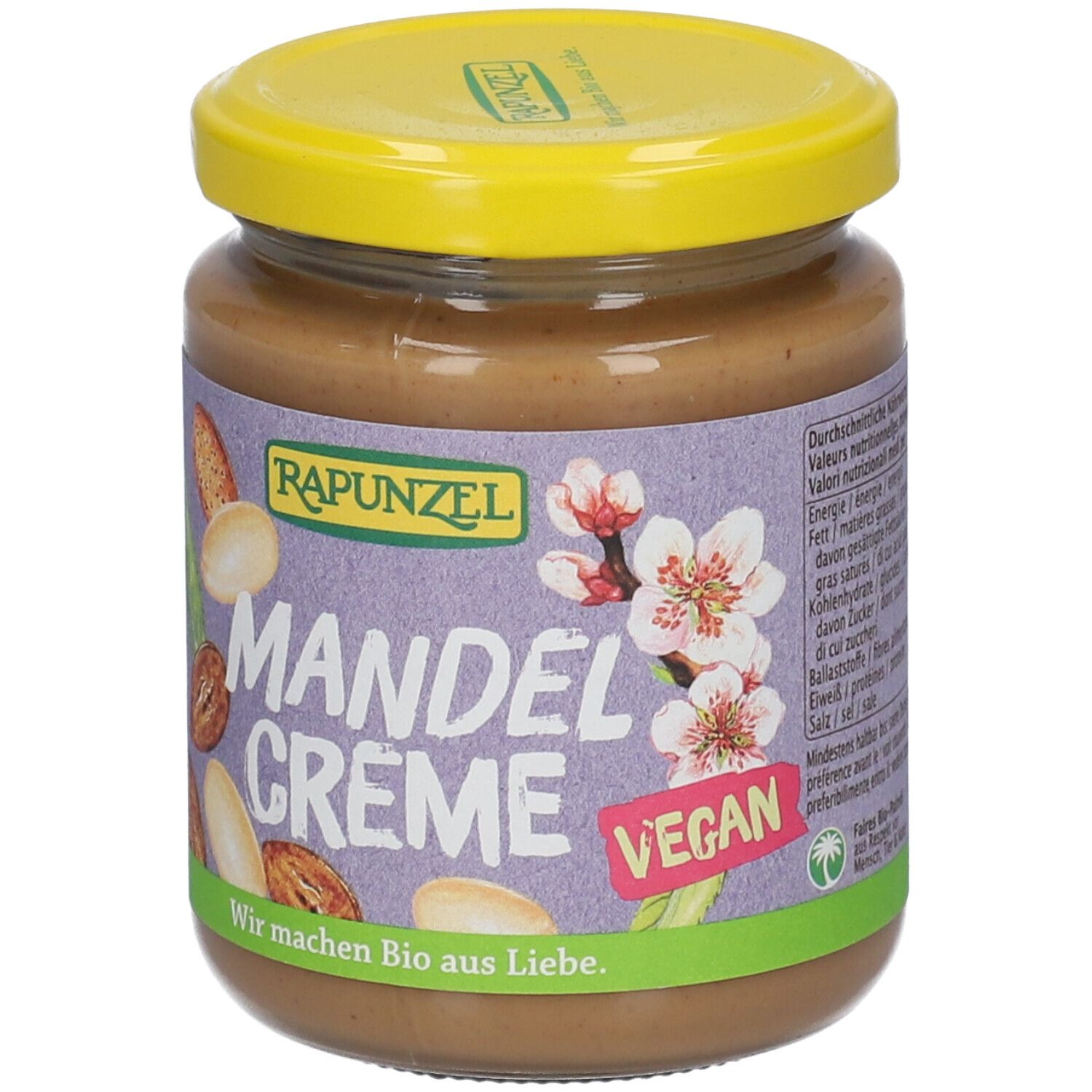 RAPUNZEL Bio Mandel Creme 250 g - Shop Apotheke