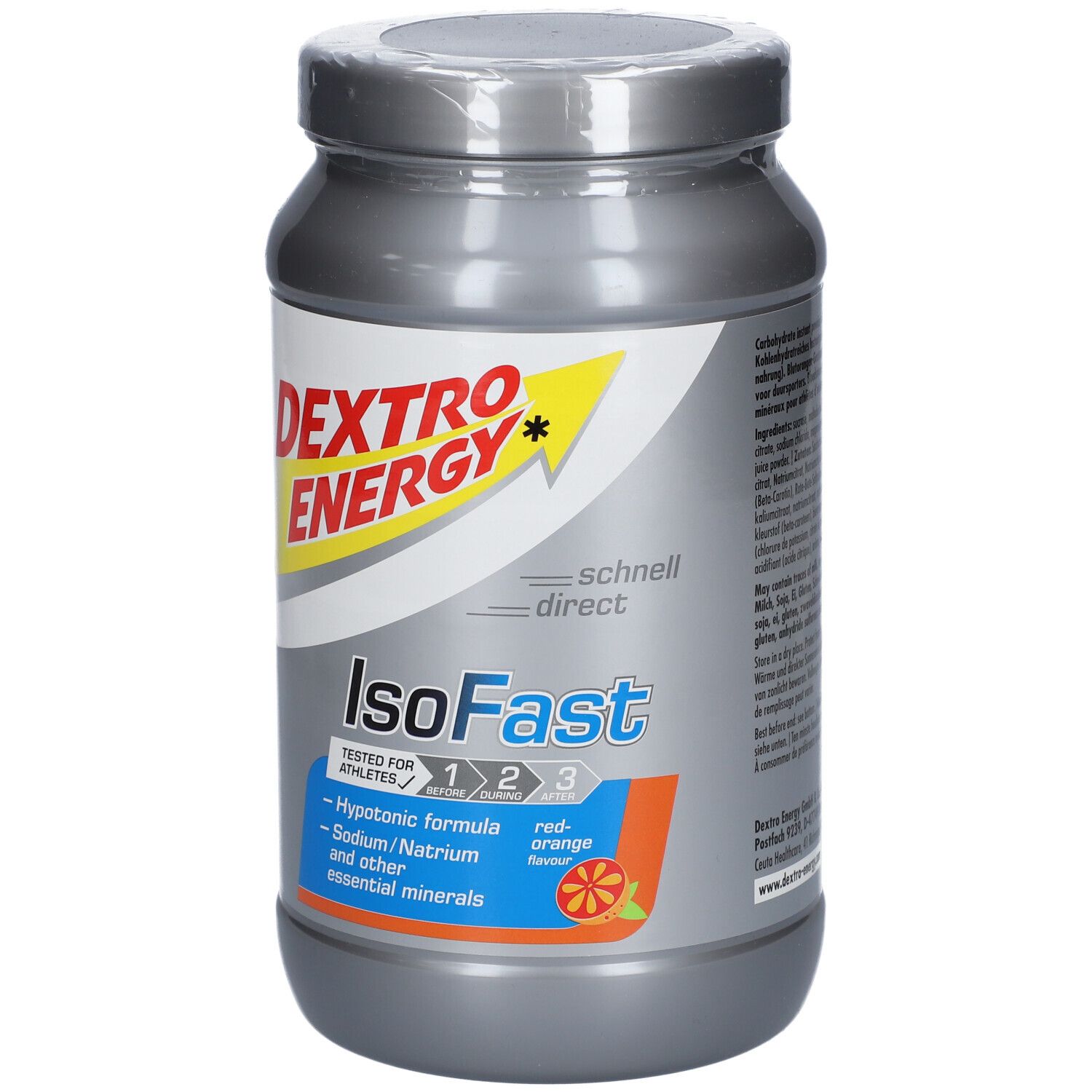Dextro Energy Iso Fast, Red Orange 1120 g - Shop Apotheke