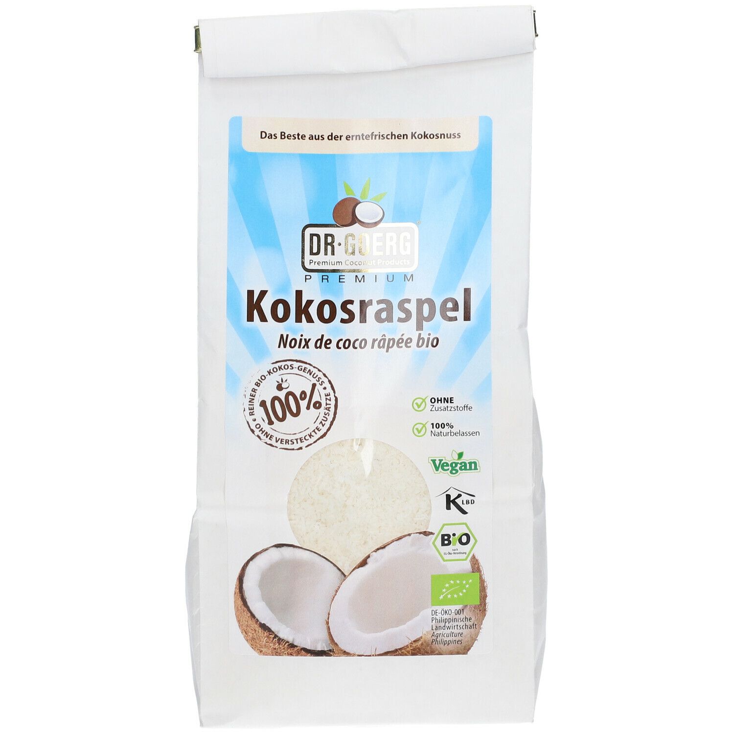 DR. GOERG Bio Premium Kokosraspeln 300 g - Shop Apotheke