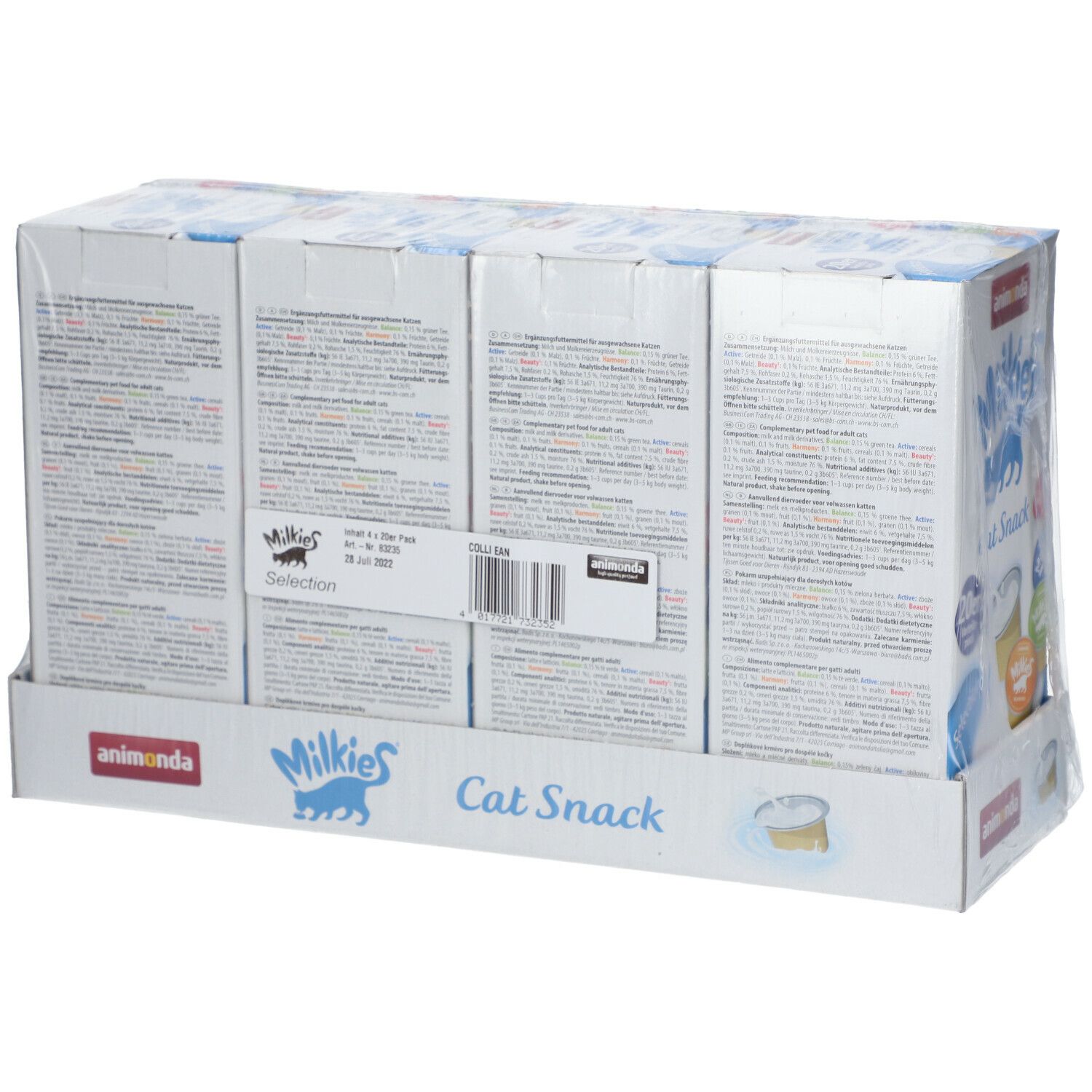 animonda Milkies® Cat Snack Selection 4x20x15 g - Shop Apotheke