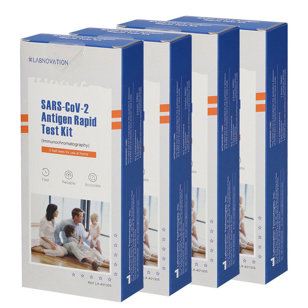 LABNOVATION® SARS-COV-2 Antigen-Schnelltest 4 x 5er Packung 4x5 St ...