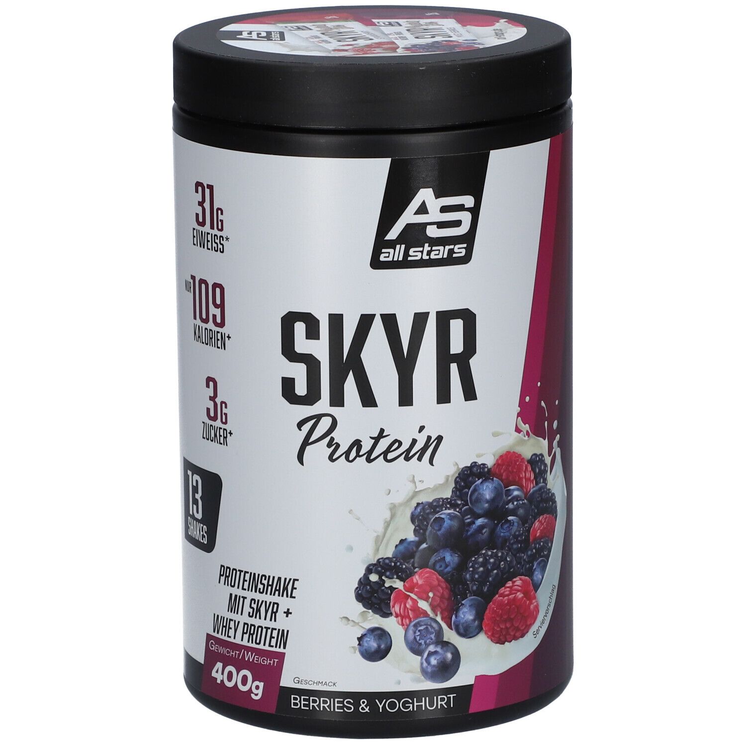 All Stars® Skyr Protein Berries & Yoghurt 400 g - Shop Apotheke