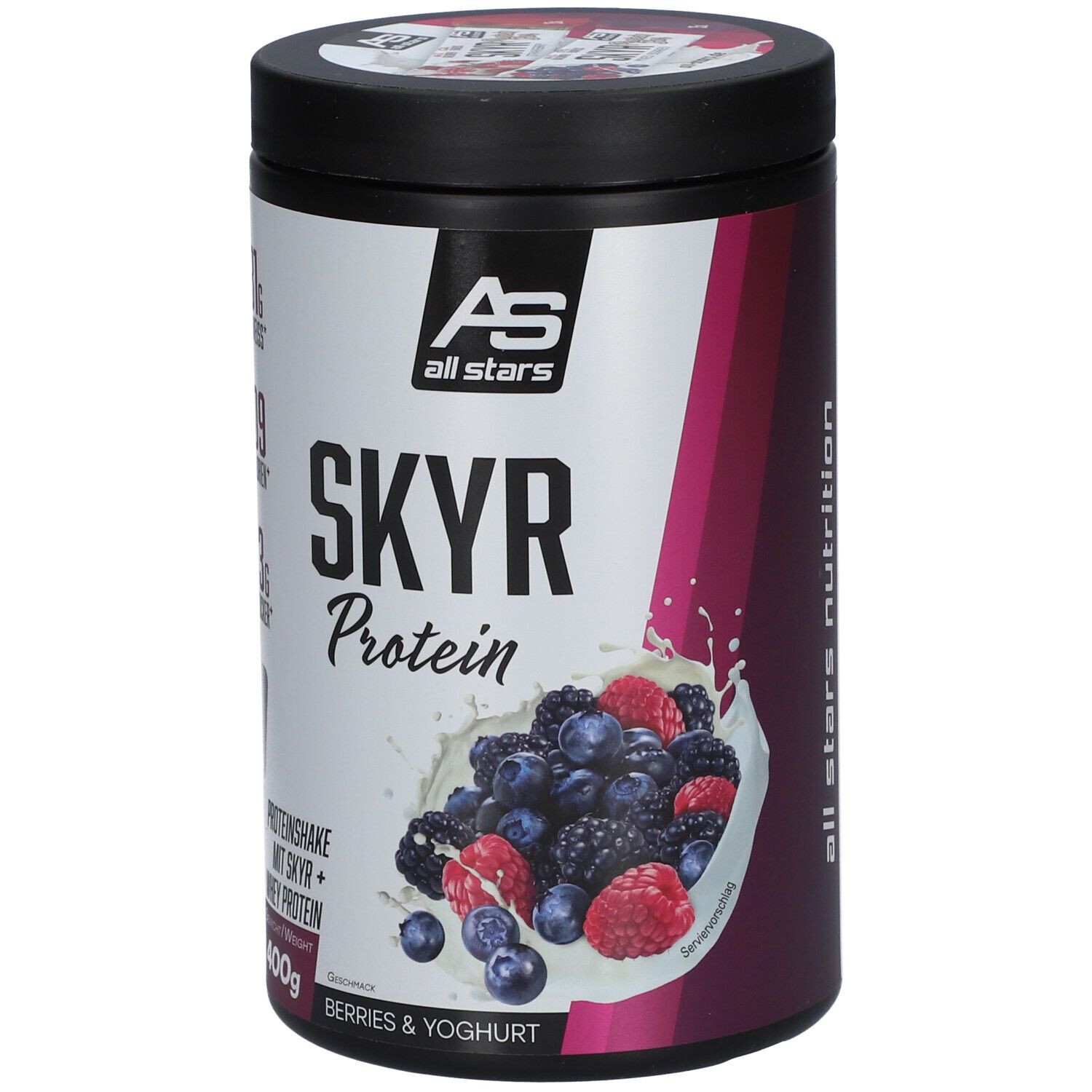 All Stars® Skyr Protein Berries & Yoghurt 400 g - Shop Apotheke
