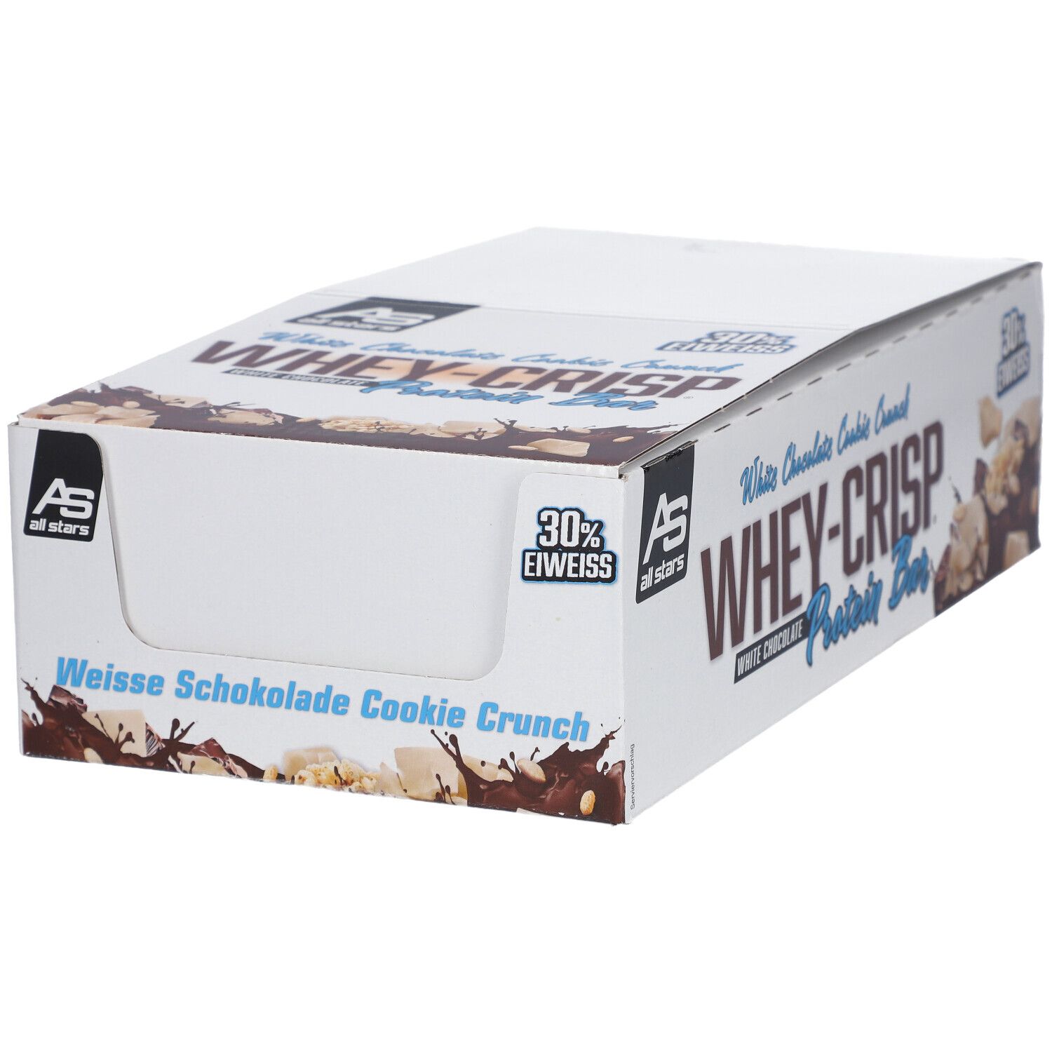 All Stars® Whey Crisp Protein Bar White Chocolate Cookie Crunch 25x50 g ...