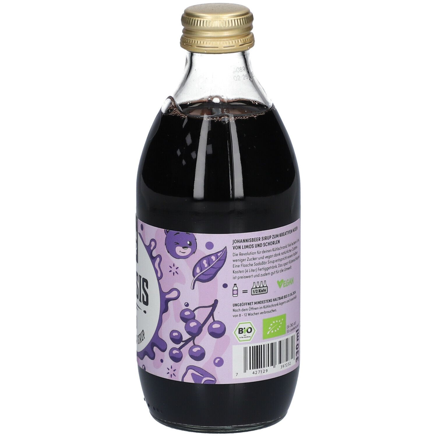 SODABÄR Cassis Misch-Mich Sirup 330 ml - Shop Apotheke