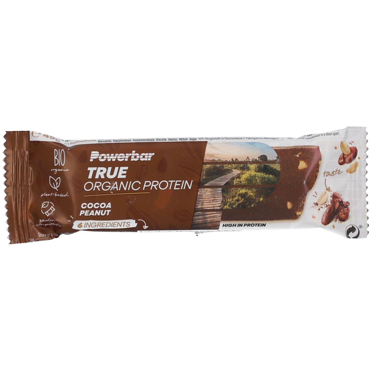 Powerbar® True Organice Protein Bar Cocoa Peanut 45 g - Shop Apotheke