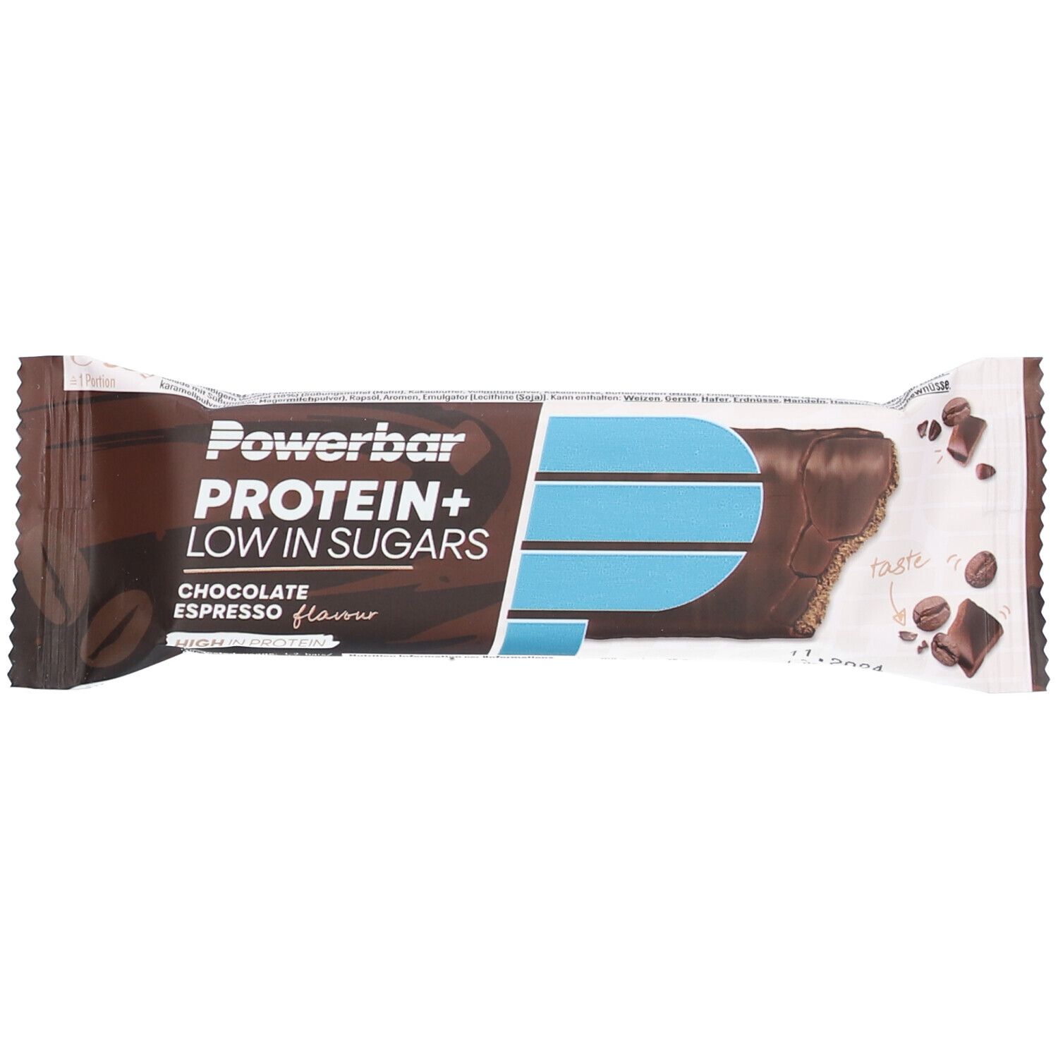 Powerbar® Protein Plus Low Sugar Chocolate Espresso 35 g - Shop Apotheke