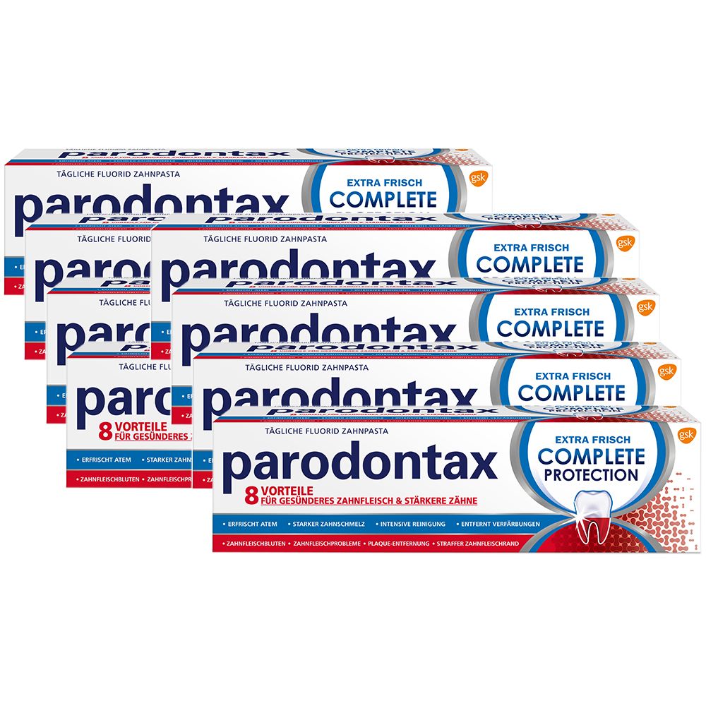 parodontax Complete Protection Extra Frisch Zahnpasta 2x4x75 ml - Shop ...