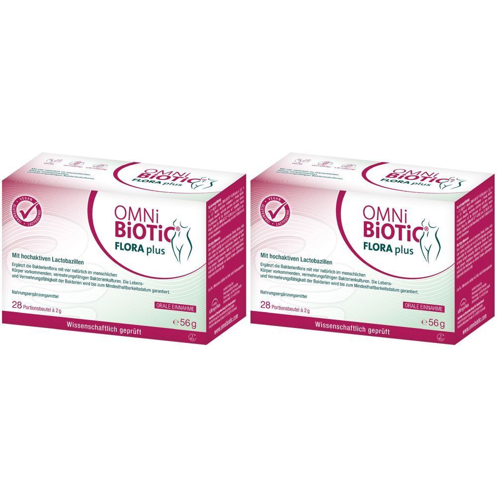 OMNi-BiOTiC® FLORA plus 2x28x2 g - Shop Apotheke