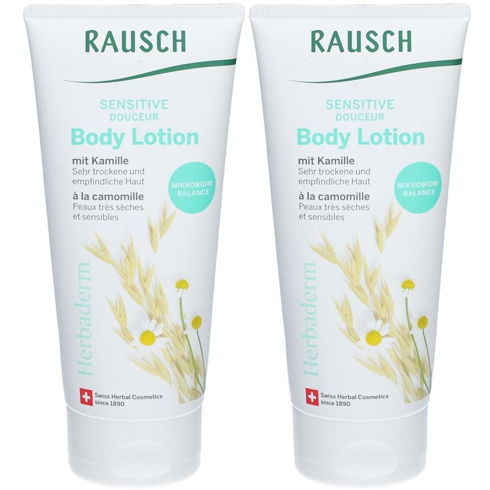 RAUSCH Sensitive Bodylotion mit Kamille 2x200 ml - Shop Apotheke