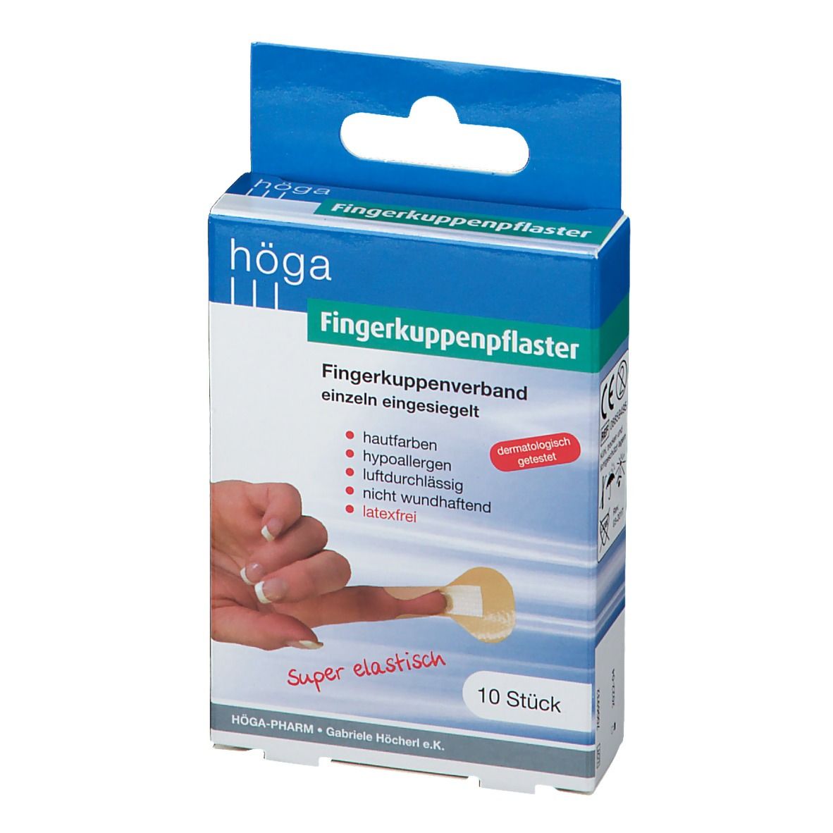 Höga Fingerkuppenpflaster 4 x 7cm 10 St - Shop Apotheke