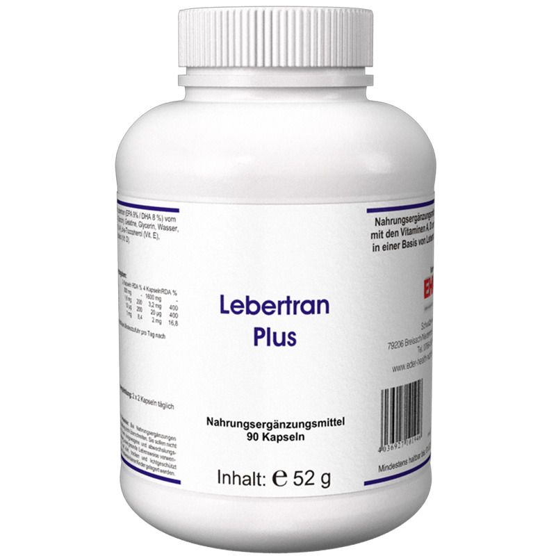 Lebertran Plus Kapseln 90 St - Shop Apotheke