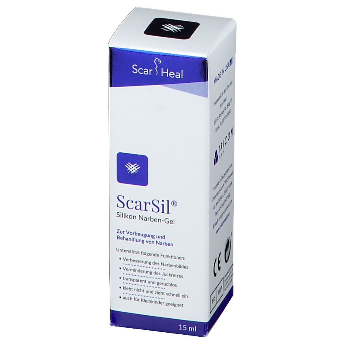 ScarSil® Silikon Narben-Gel 15 ml - Shop Apotheke