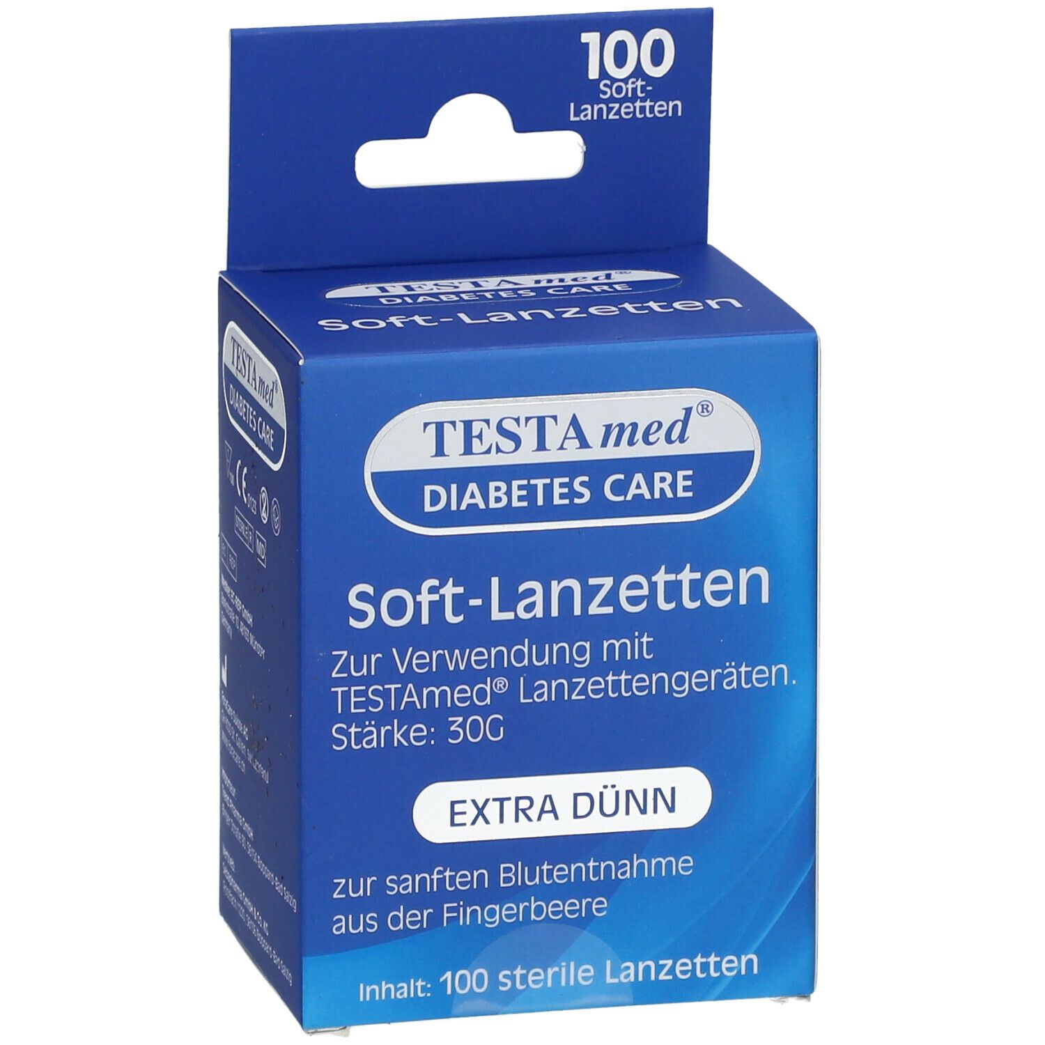 TESTAmed® Soft-Lanzetten Extra Dünn 100 St - Shop Apotheke