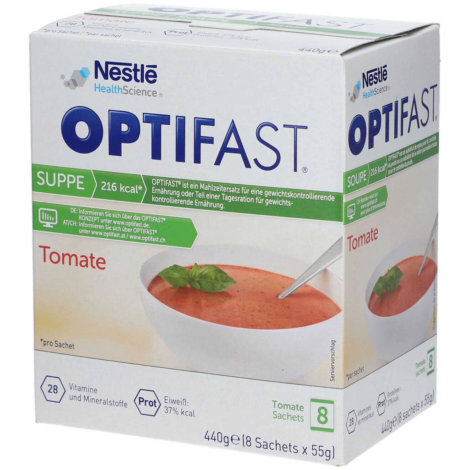 OPTIFAST® home Suppe Tomate 8x55 g - shop-apotheke.at