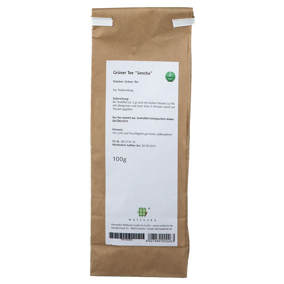 Bio Grüner Tee 100 g - Shop Apotheke
