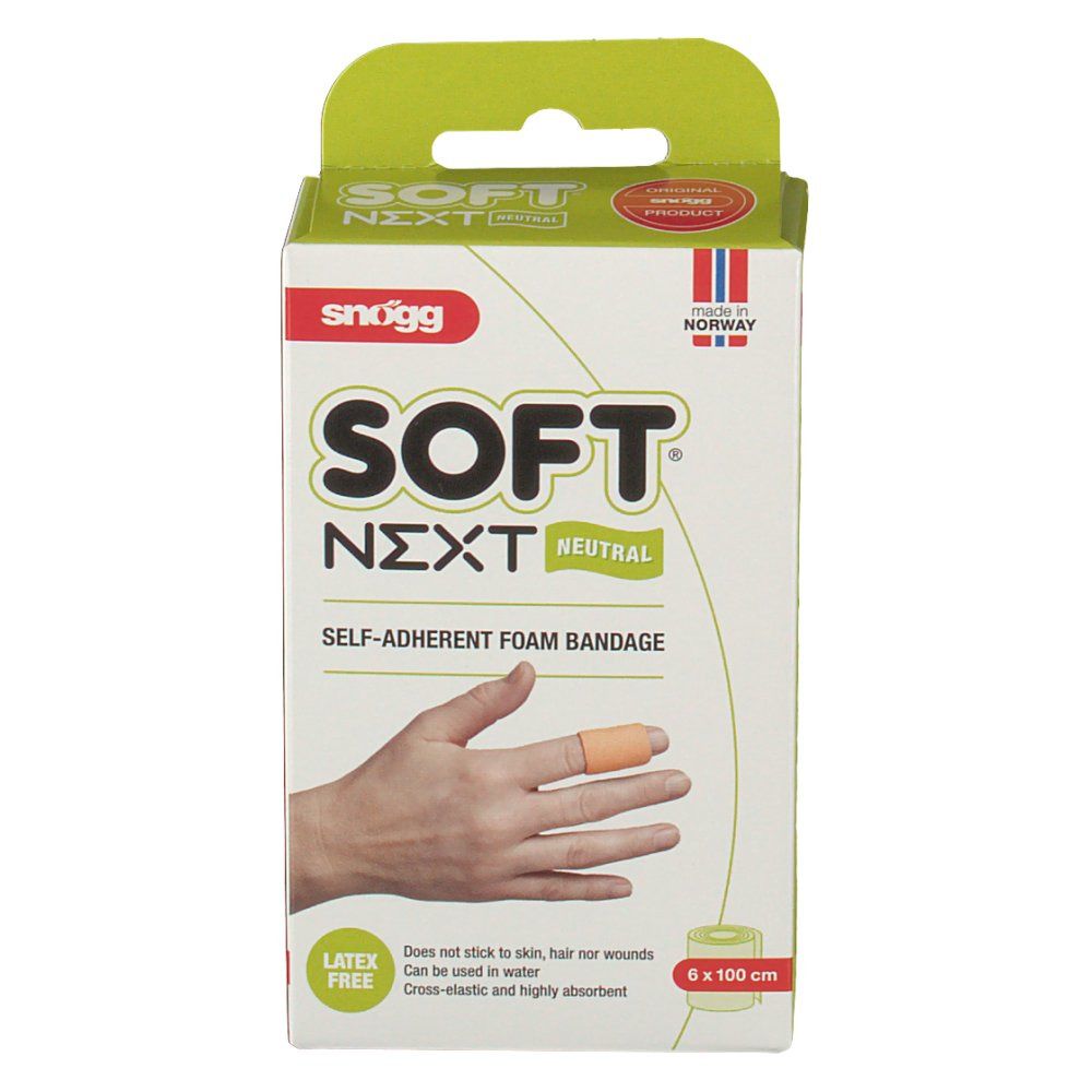 Snögg Soft® Next Pflaster 6 cm x 1 m neutral 1 St - Shop Apotheke