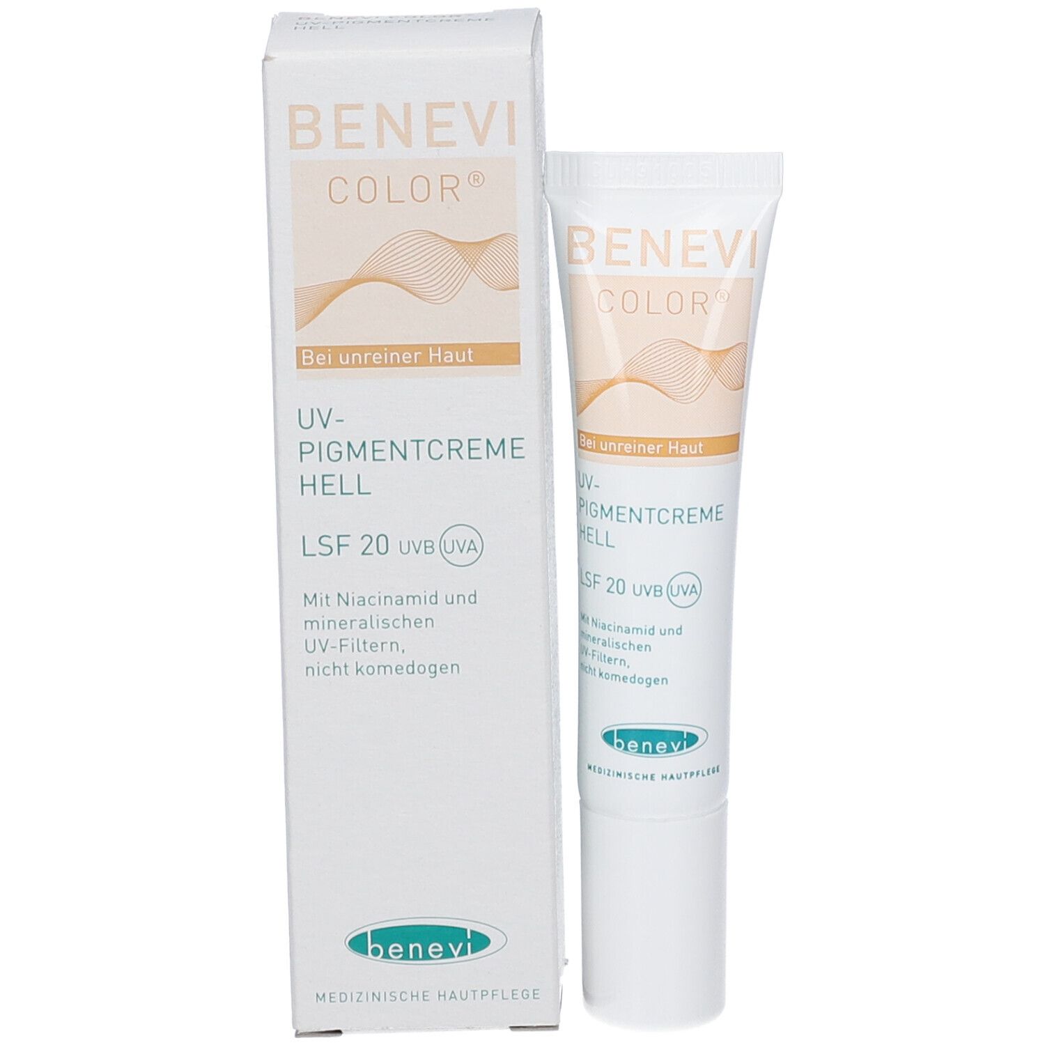BENEVI COLOR® UV-Pigmentcreme hell 15 ml - Shop Apotheke