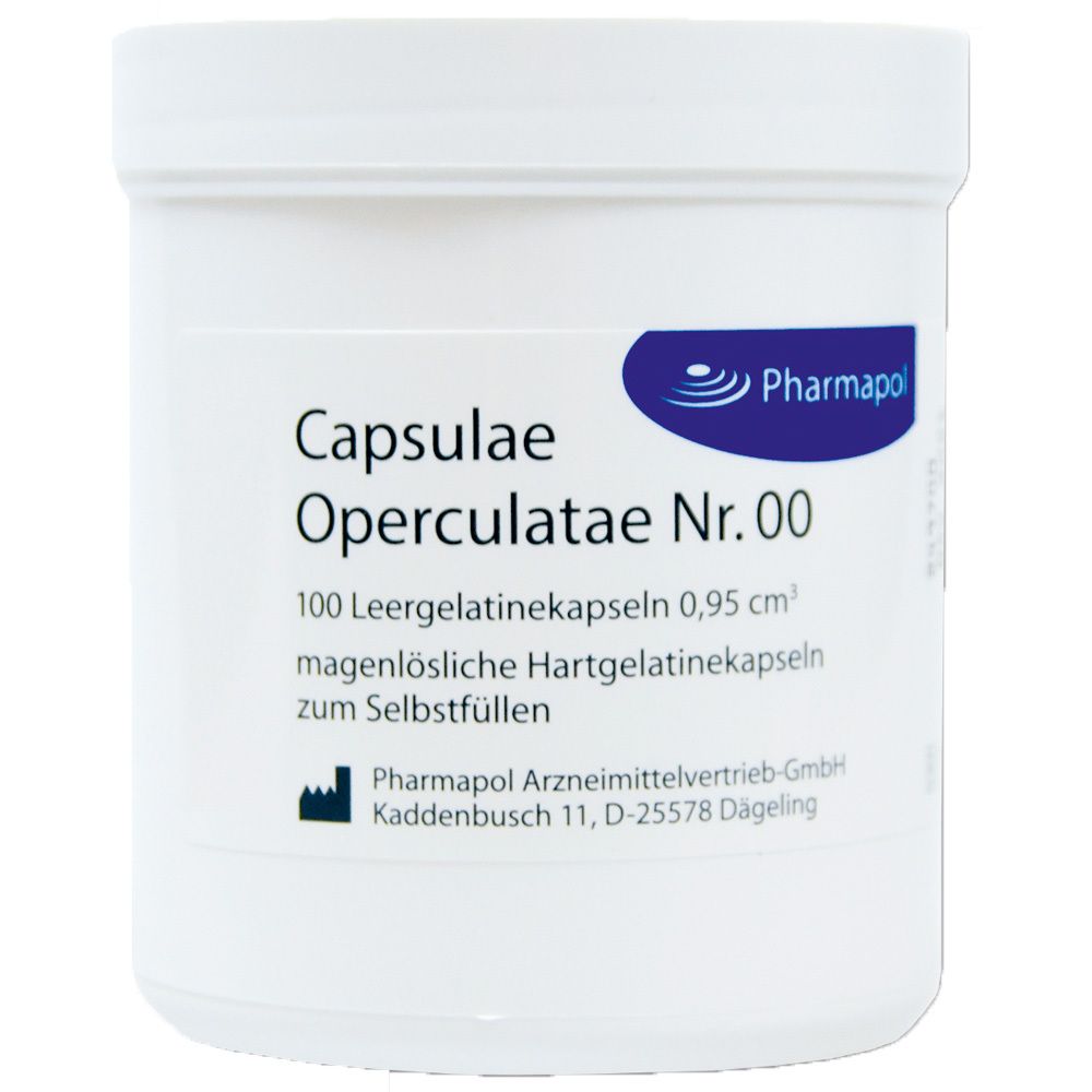 Capsulae Operculatae Nr. 00 100 St - Shop Apotheke