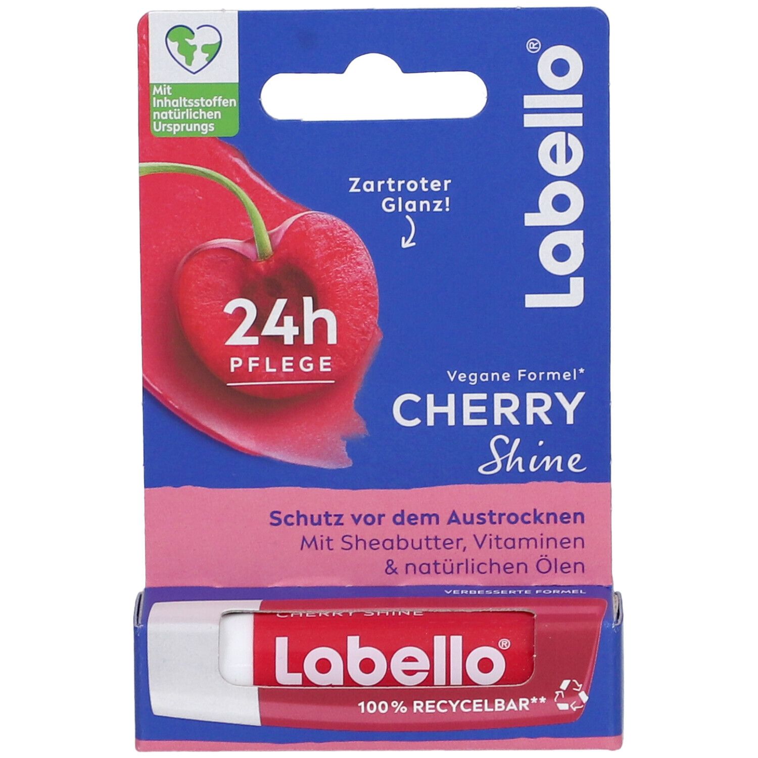 Labello® Cherry Shine 4,8 g - Shop Apotheke