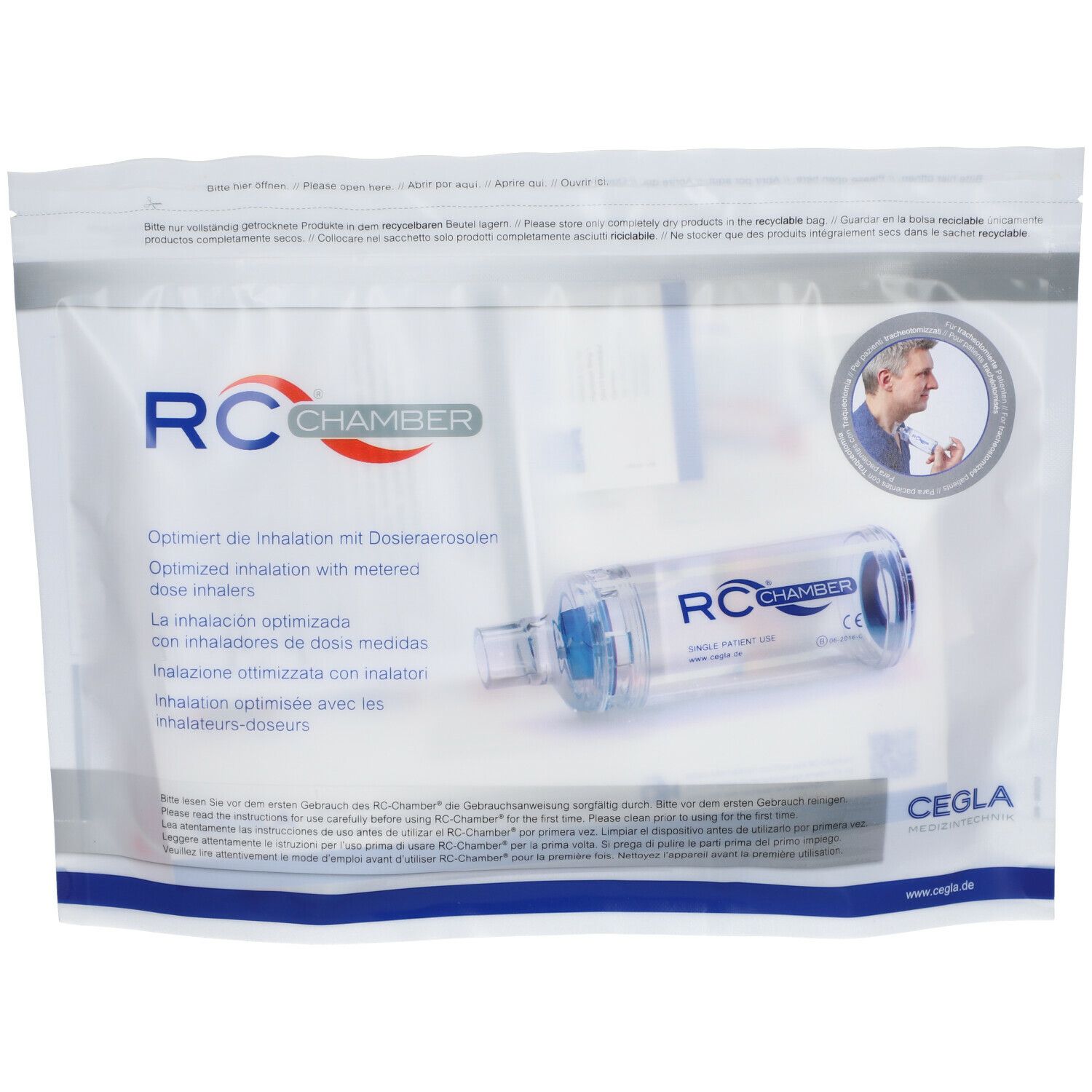 RC Chamber ® für tracheotomierte Patienten 1 St - Shop Apotheke
