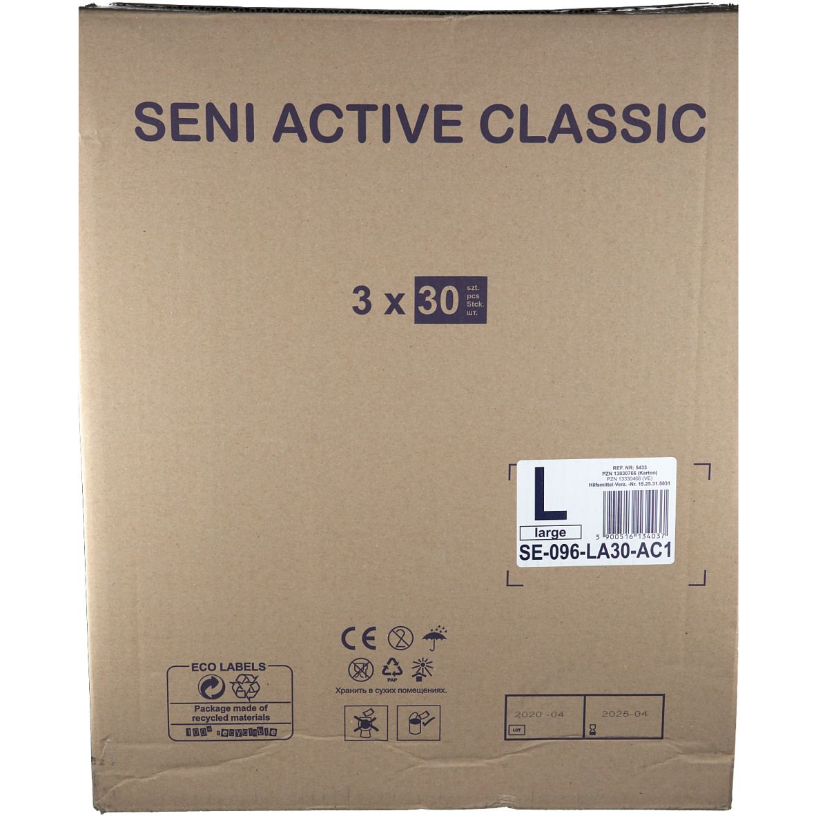 Seni Active Classic Größe L 3x30 St - Shop Apotheke