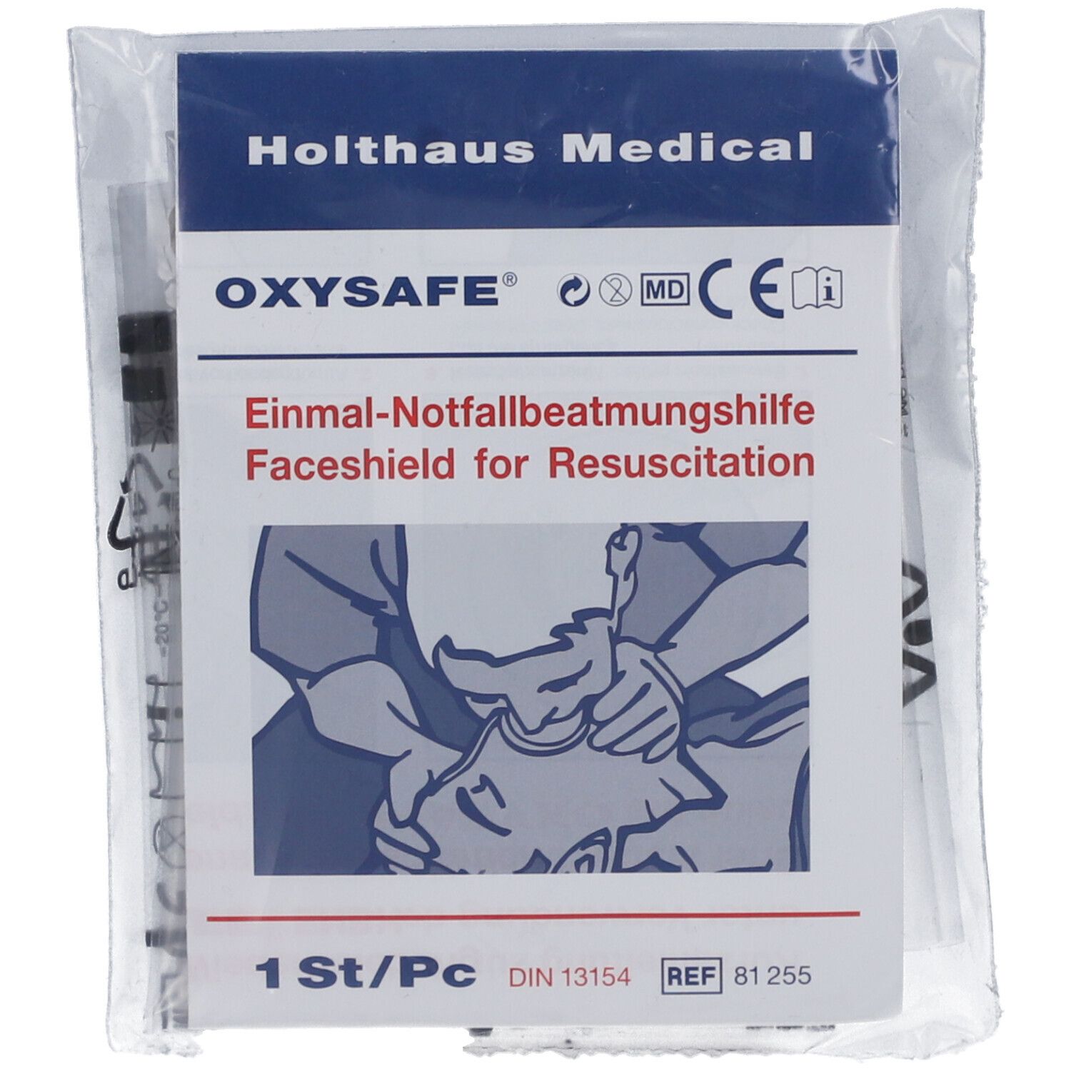 OXYSAFE Notfallbeatmungshilfe DIN 13154 1 St - Shop Apotheke