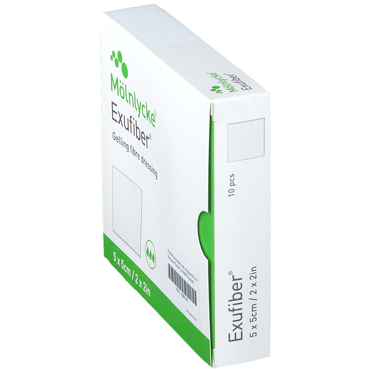 Exufiber 5 x 5 cm 10 St - Shop Apotheke