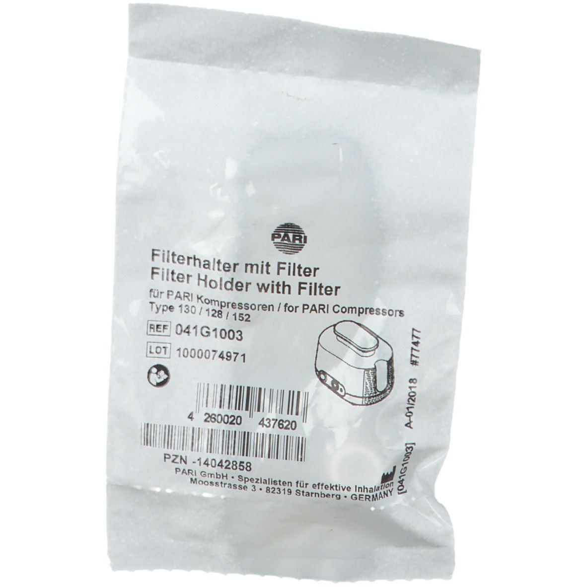 PARI Filter mit Filterhalter 1 St - Shop Apotheke